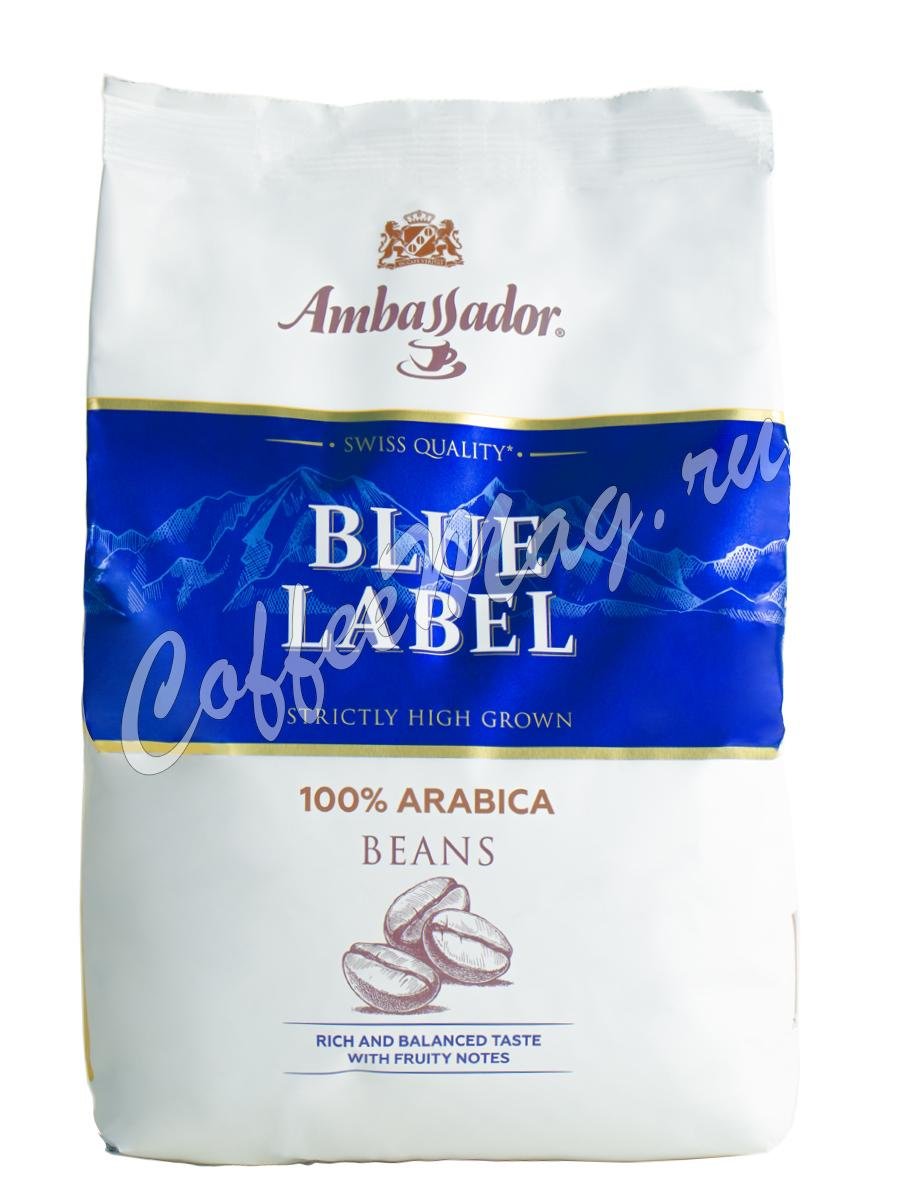 Кофе Ambassador в зернах Blue Label 1 кг - купить кофе Амбассадор ...
