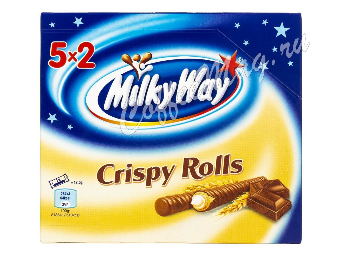 Батончики Milky Way Crispy Rolls 5x2 - купить - заказать